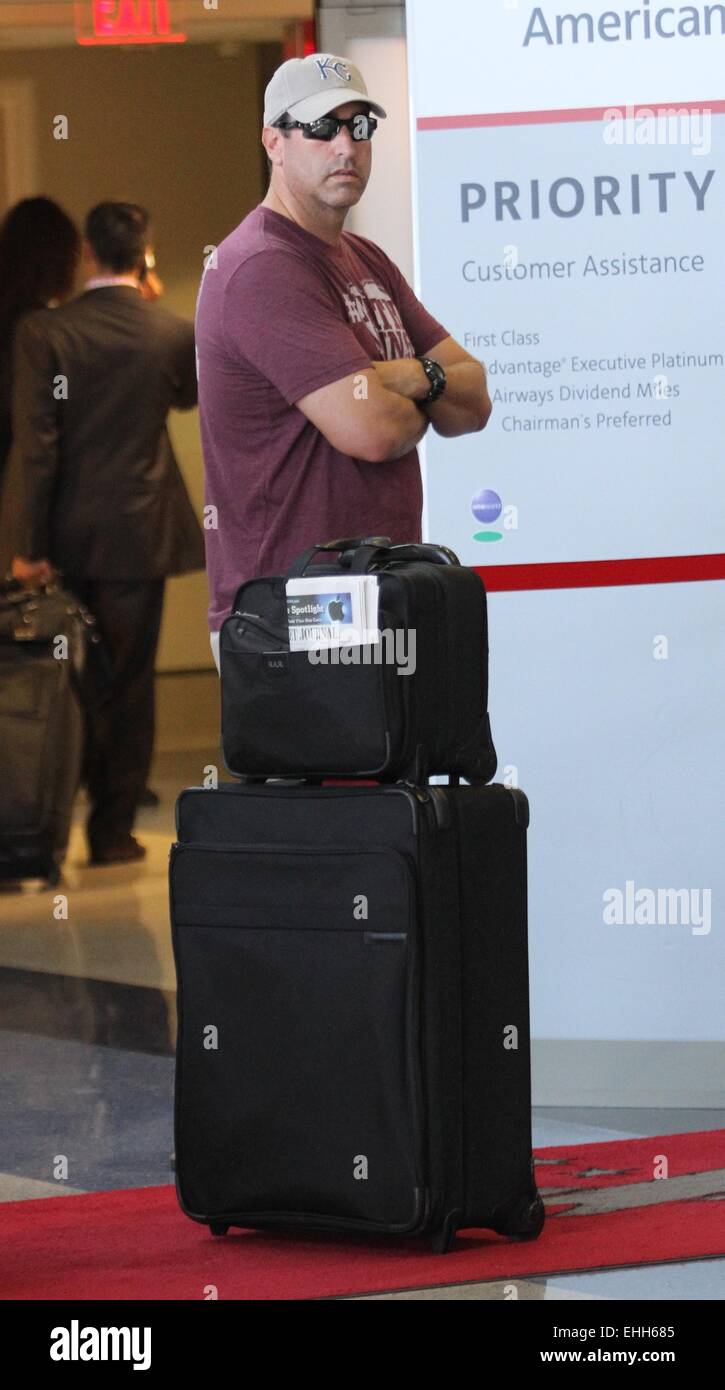 Rob Riggle at Los Angeles International Airport (LAX) Featuring: Rob ...