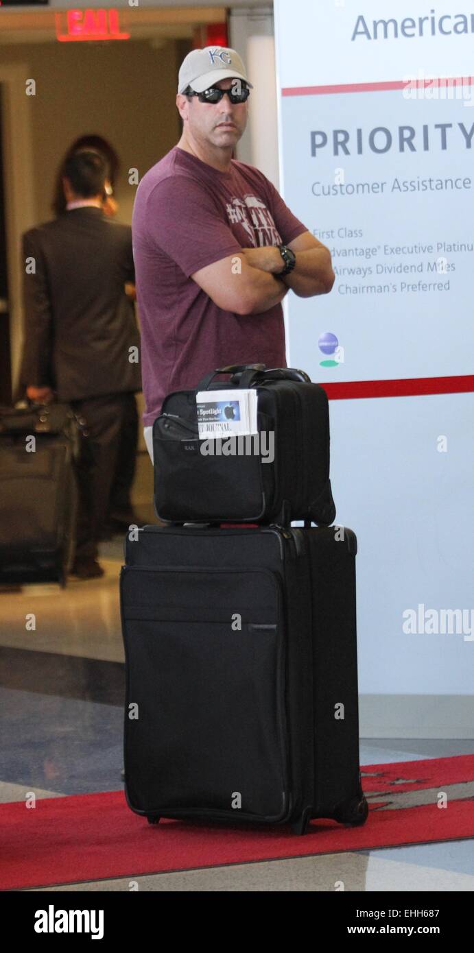 Rob Riggle at Los Angeles International Airport (LAX) Featuring: Rob ...