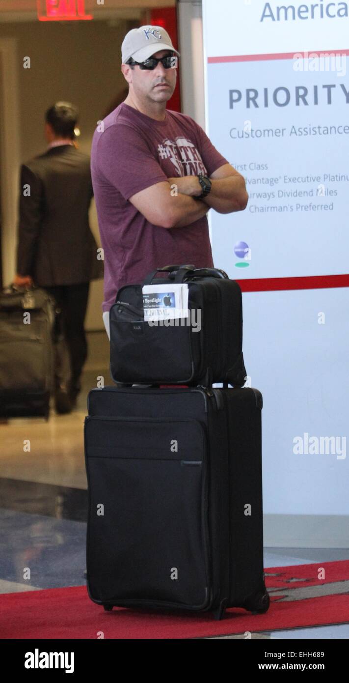 Rob Riggle at Los Angeles International Airport (LAX) Featuring: Rob ...