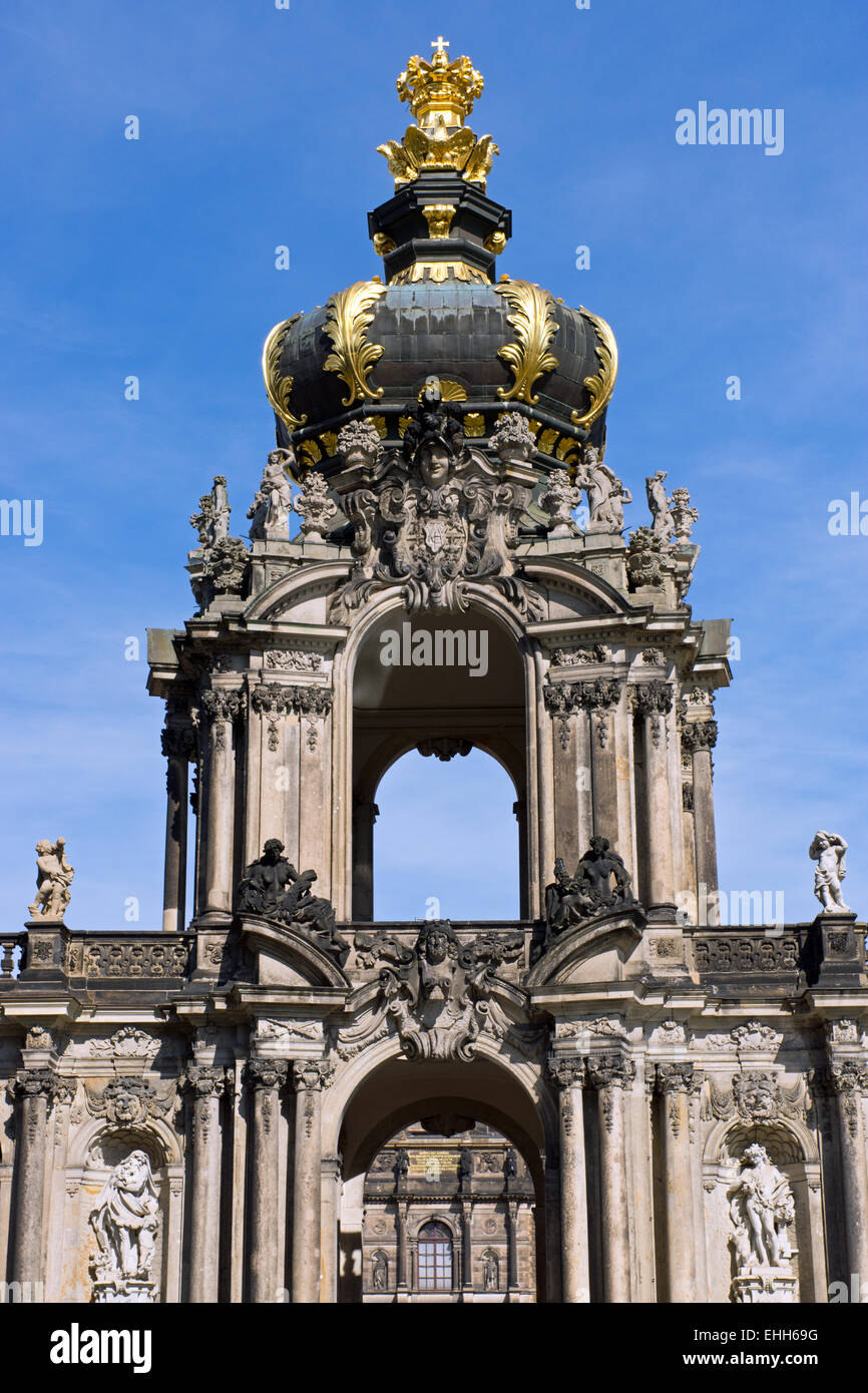 Detail of the Zwinger in Dresden Stock Photo - Alamy