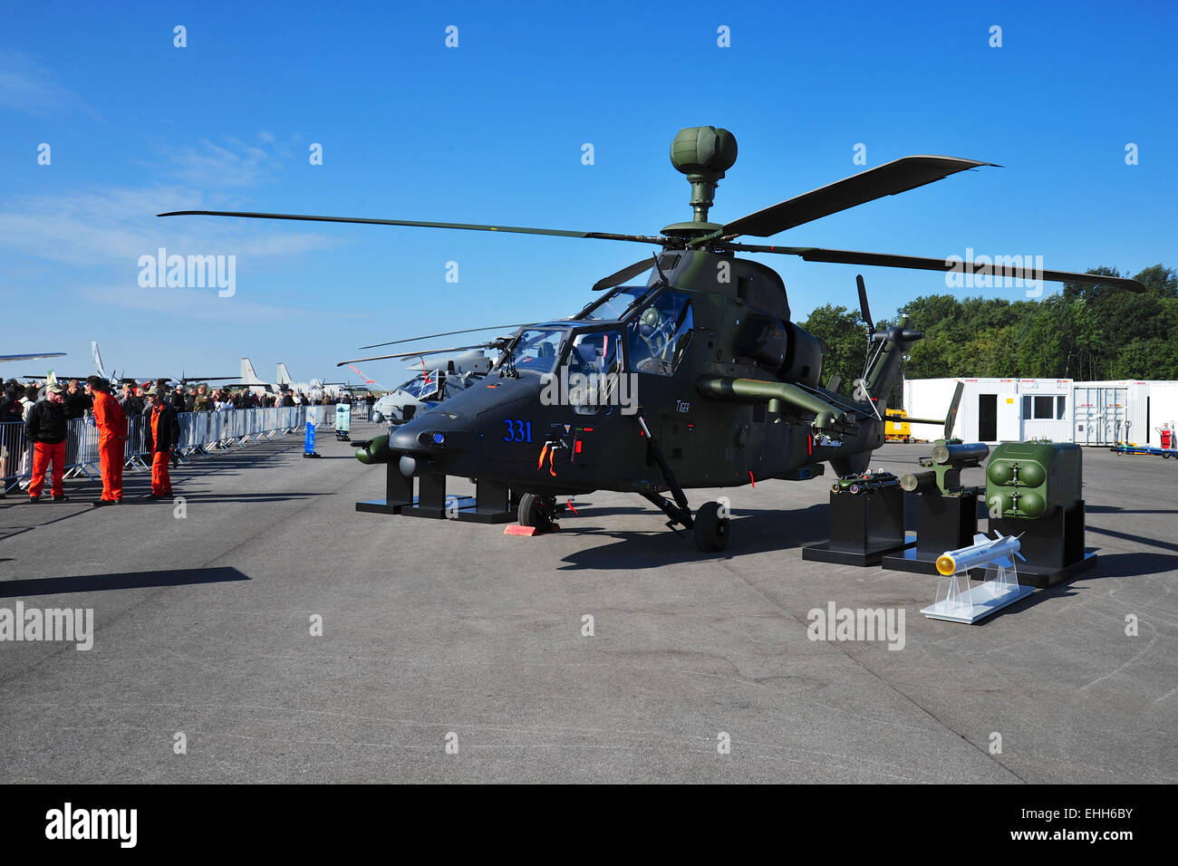 Eurocopter Tiger UHT at ILA Berlin Air Show Stock Photo - Alamy