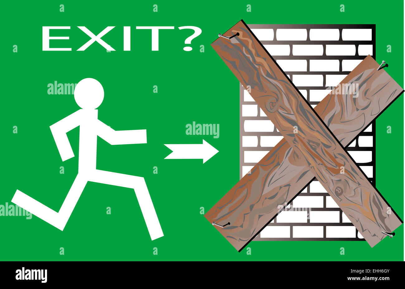 No exit road hi-res stock photography and images - Alamy