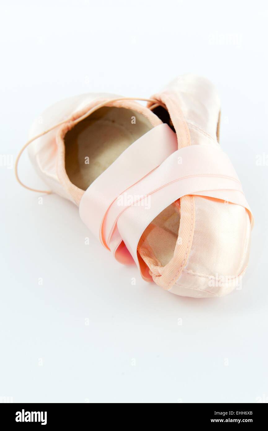 White ballet slippers hi-res stock photography and images - Alamy