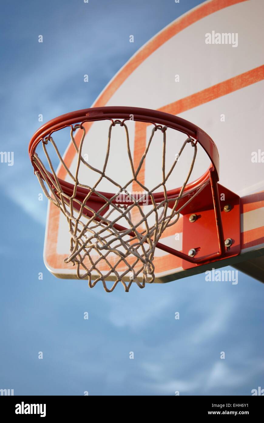 Basketball Hoop and Standard Stock Photo - Alamy