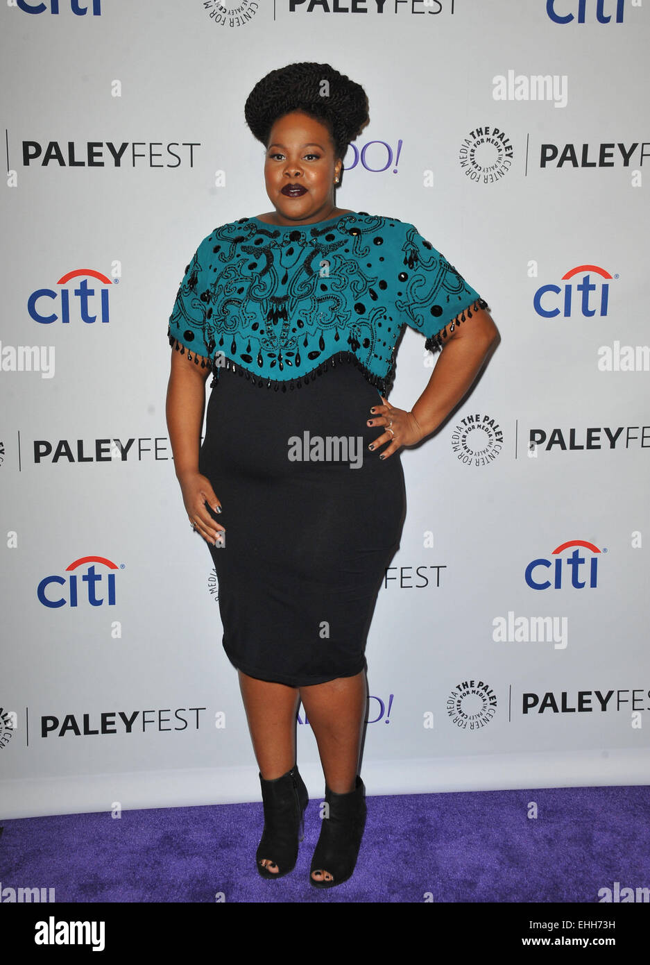 Los Angeles, California, USA. 13th Mar, 2015. Amber Riley attending The ...