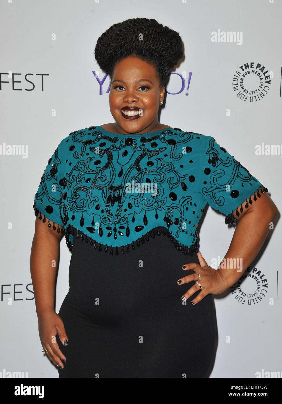 Los Angeles, California, USA. 13th Mar, 2015. Amber Riley attending The ...