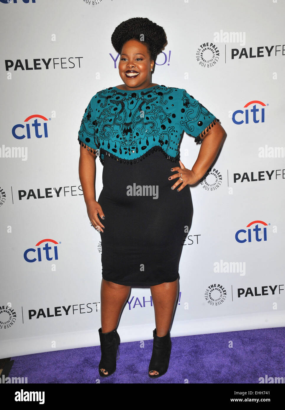 Los Angeles, California, USA. 13th Mar, 2015. Amber Riley attending The ...