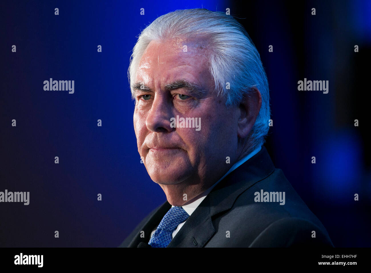 Washington DC, USA. 13th Mar, 2015. Rex Tillerson, Chairman, President ...