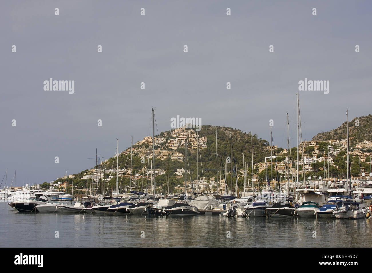 Harbor of Port Andratx, Mallorca, Spain Stock Photo - Alamy
