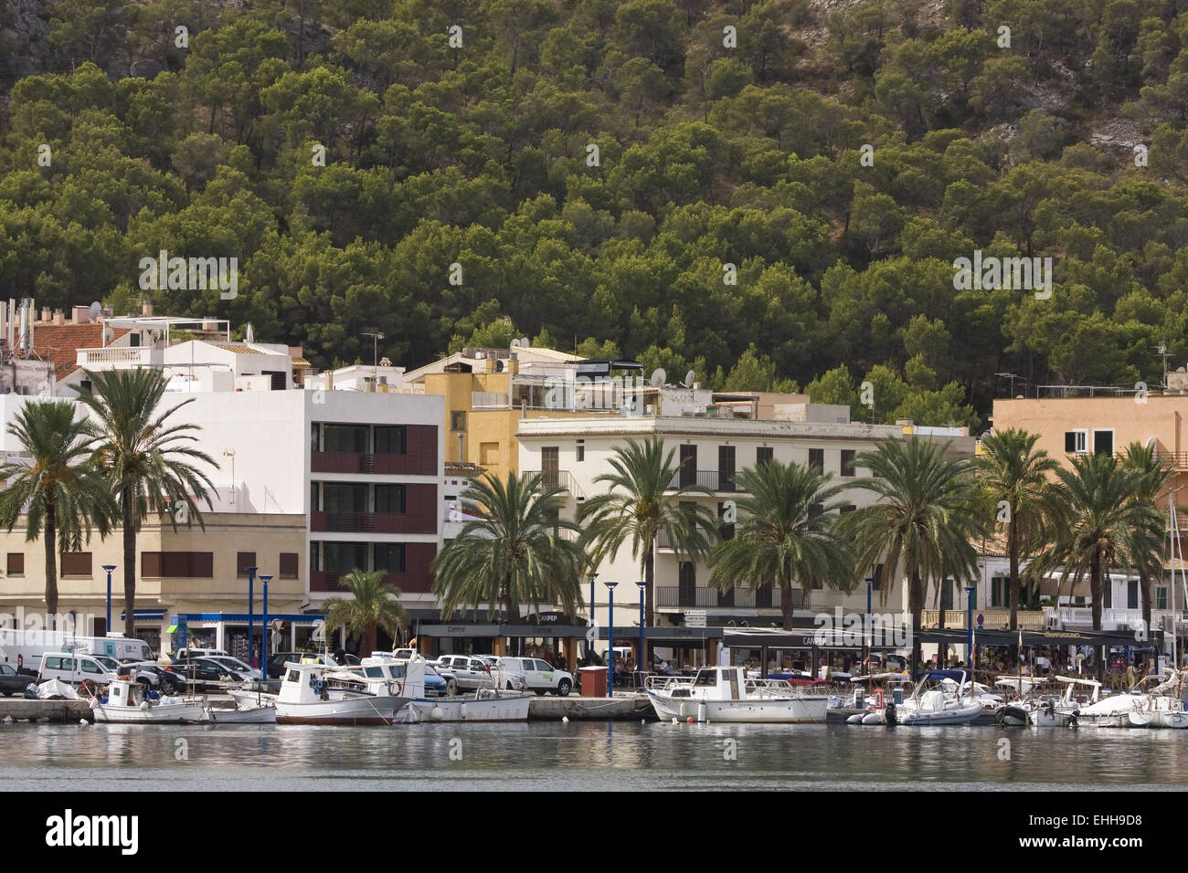 Harbor of Port Andratx, Mallorca, Spain Stock Photo - Alamy