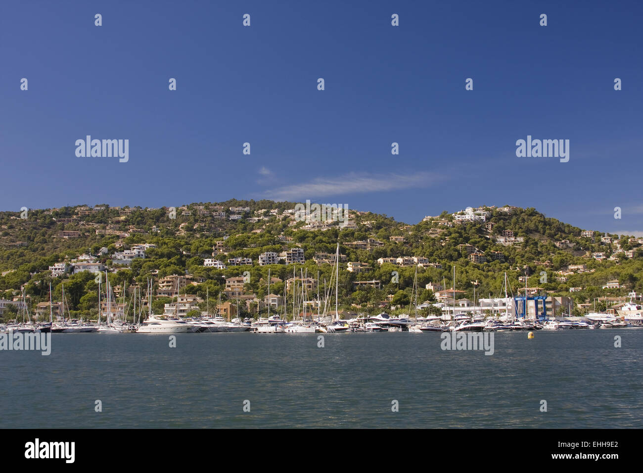 Harbor of Port Andratx, Mallorca, Spain Stock Photo - Alamy