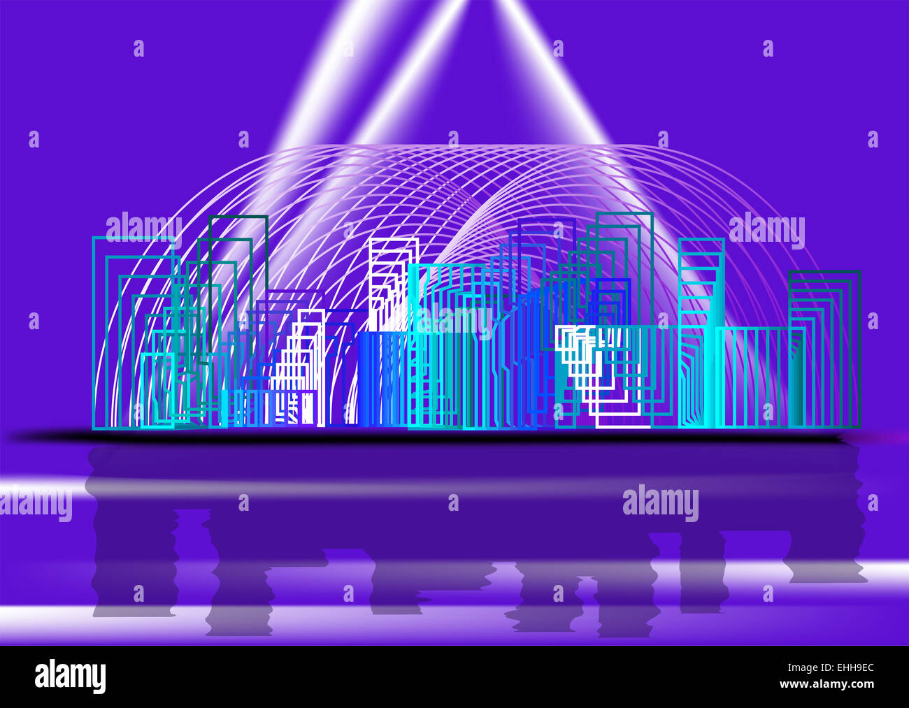 Abstract architectural background Stock Photo - Alamy