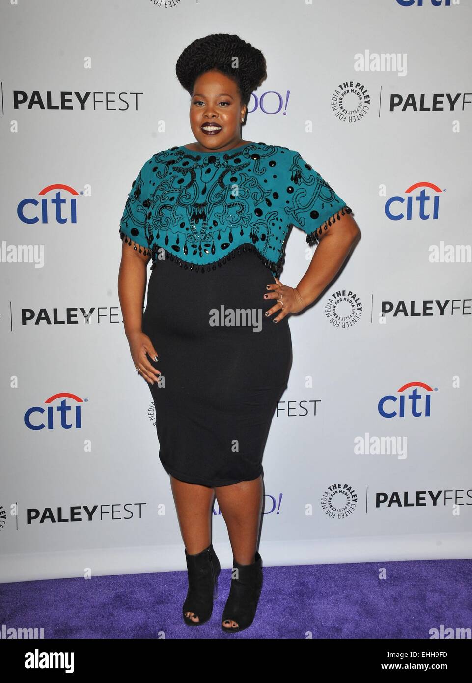 Los Angeles, CA, USA. 13th Mar, 2015. Amber Riley at arrivals for 32nd ...