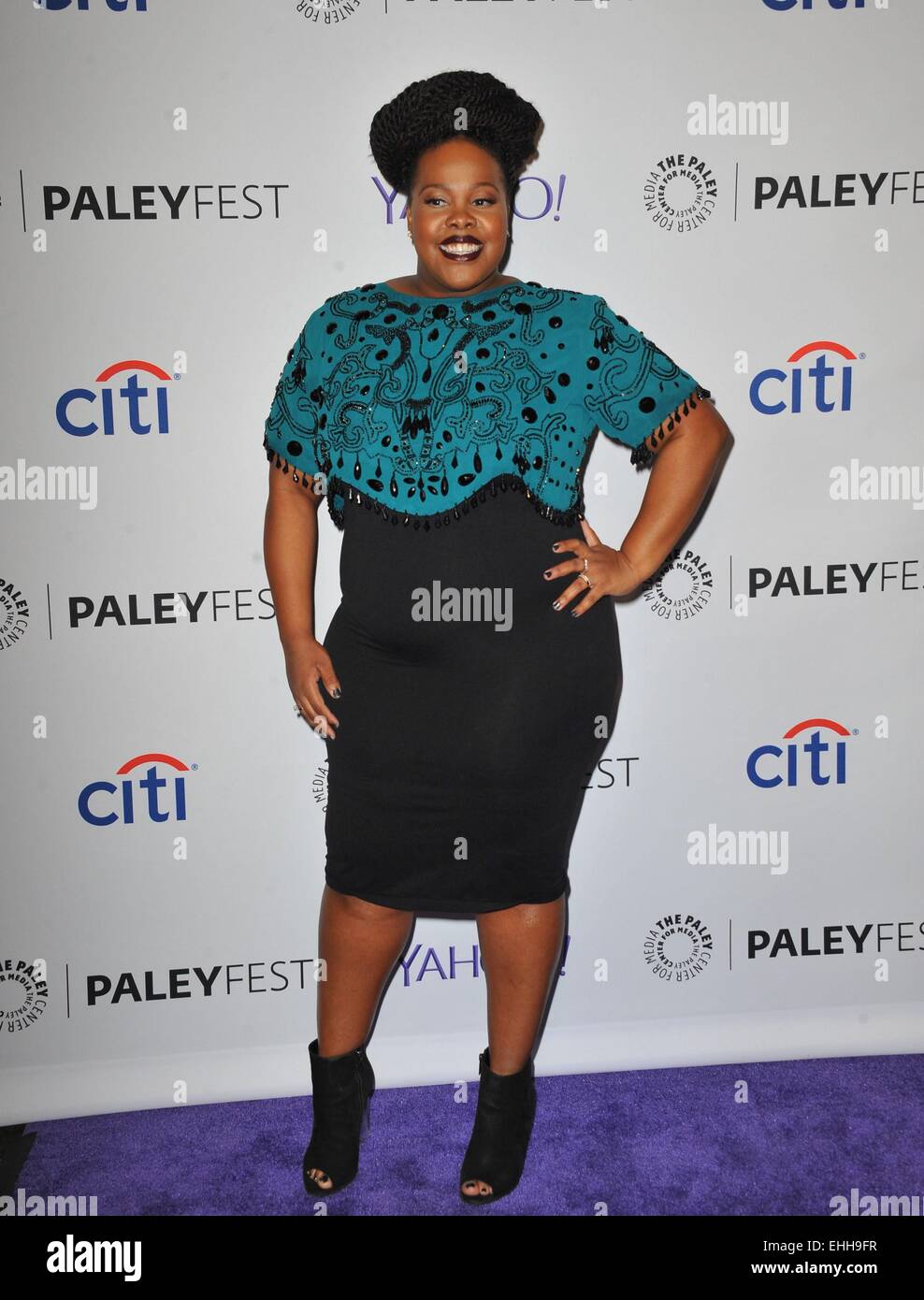 Los Angeles, CA, USA. 13th Mar, 2015. Amber Riley at arrivals for 32nd ...