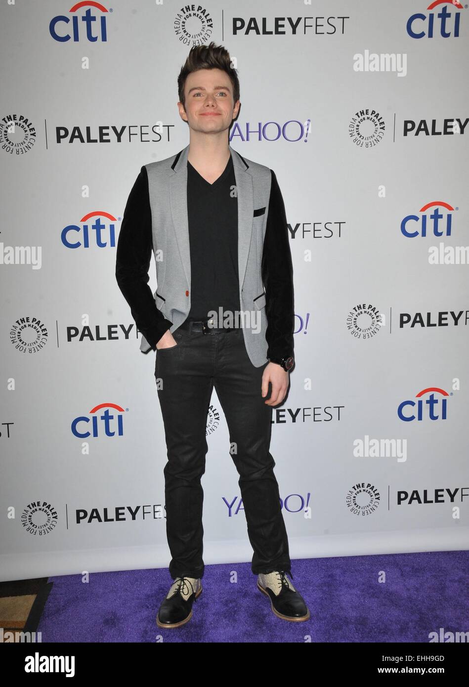 Los Angeles, CA, USA. 13th Mar, 2015. Chris Colfer at arrivals for 32nd ...