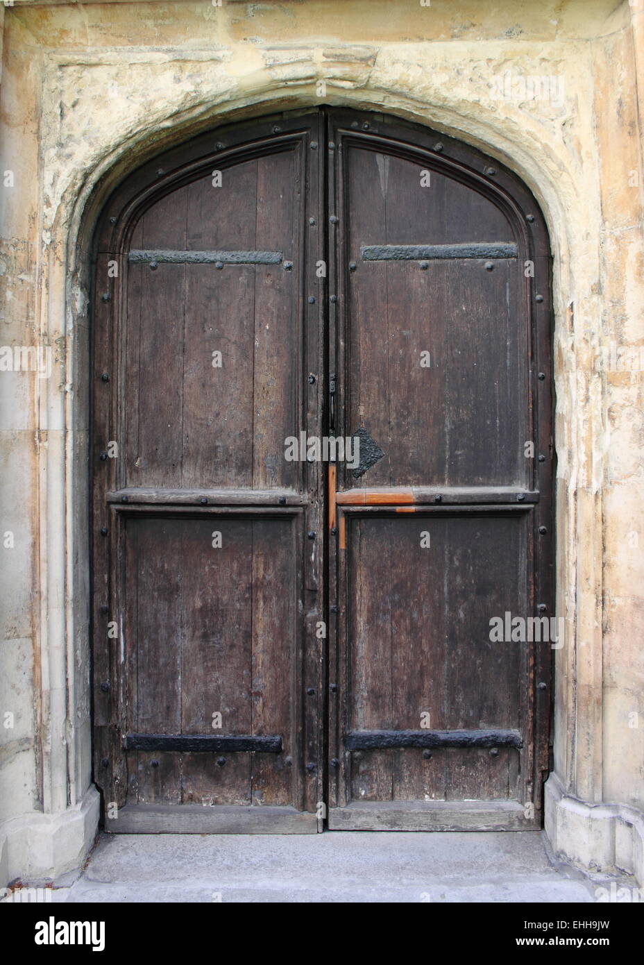 Medieval front door Stock Photo - Alamy