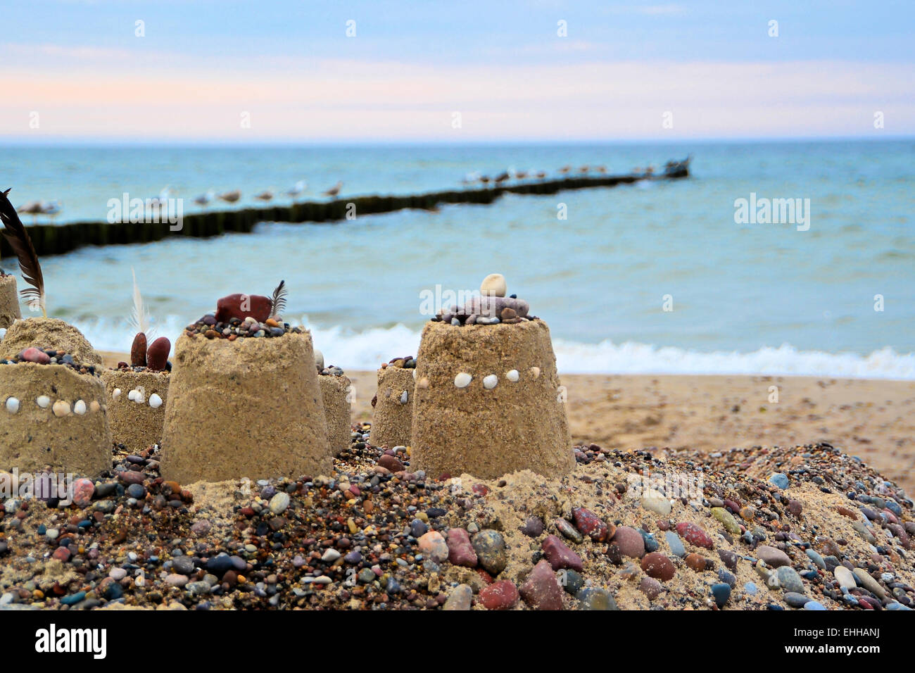 on the Beach Stock Photo - Alamy