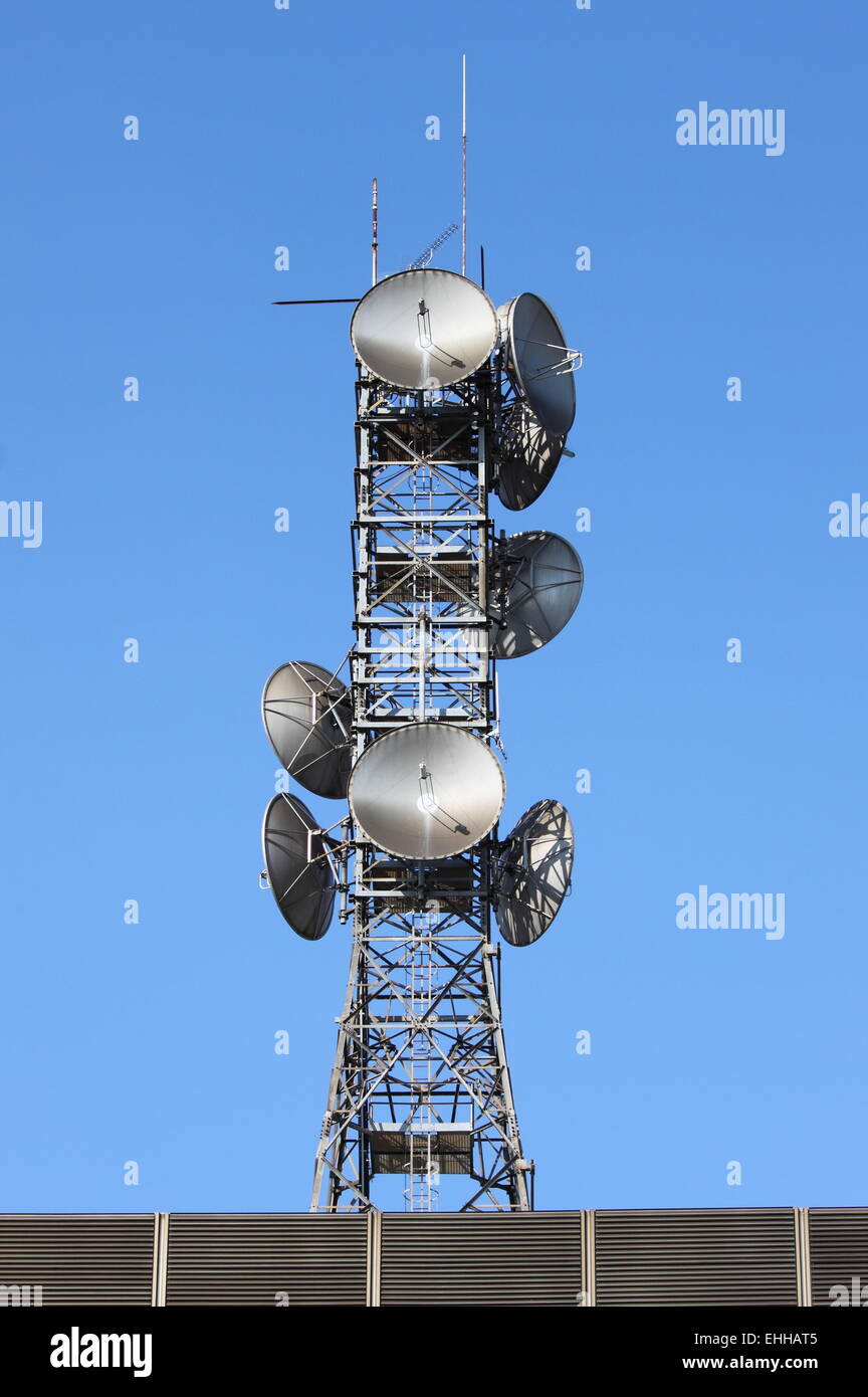 Telecommunication tower hi-res stock photography and images - Alamy