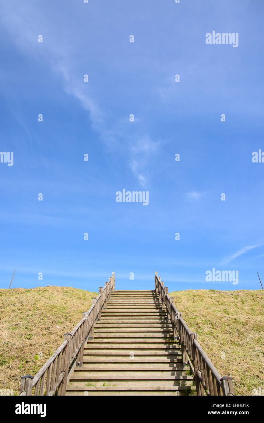 Stairs stairway heaven sky hi-res stock photography and images - Alamy