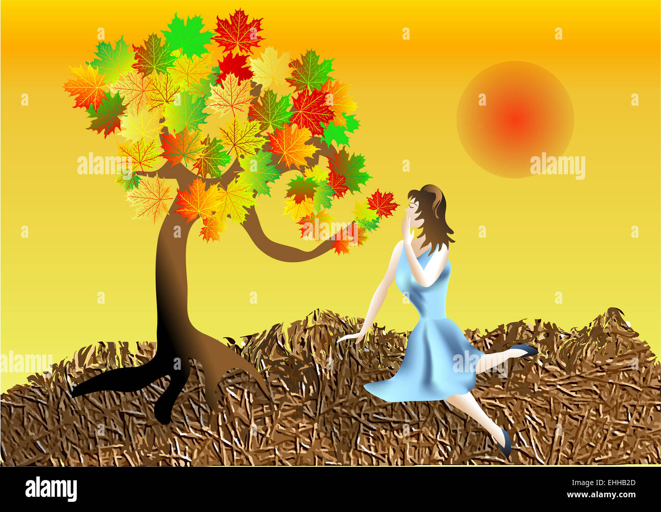 talking to plant Stock Photo - Alamy