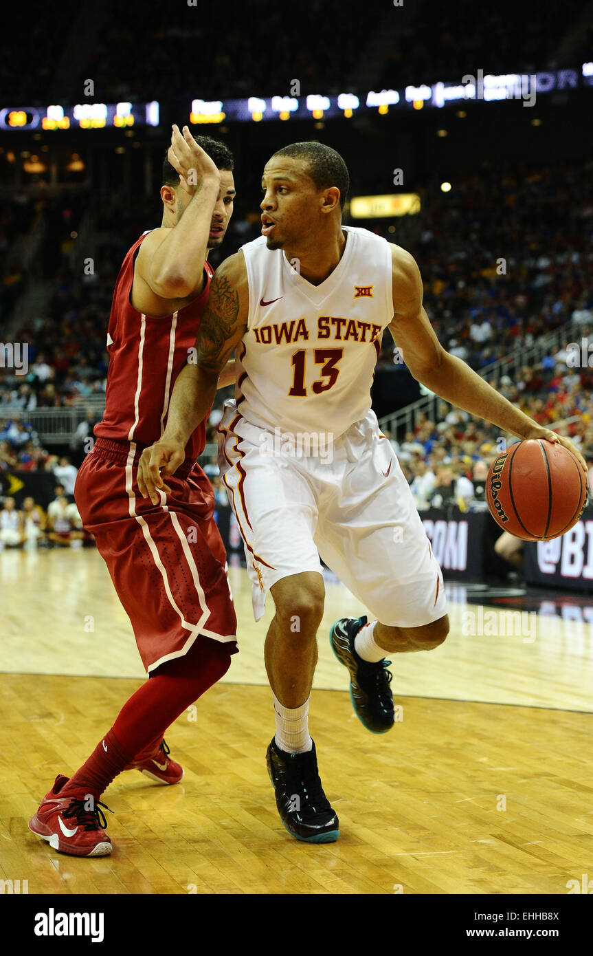 March 13, 2015: Iowa State Cyclones guard Bryce Dejean-Jones (13 ...