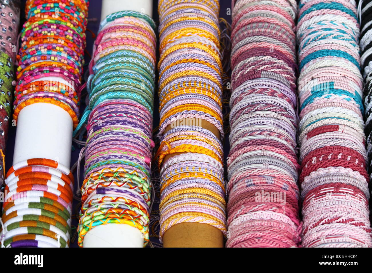 Colorful bangles closeup hi-res stock photography and images - Alamy