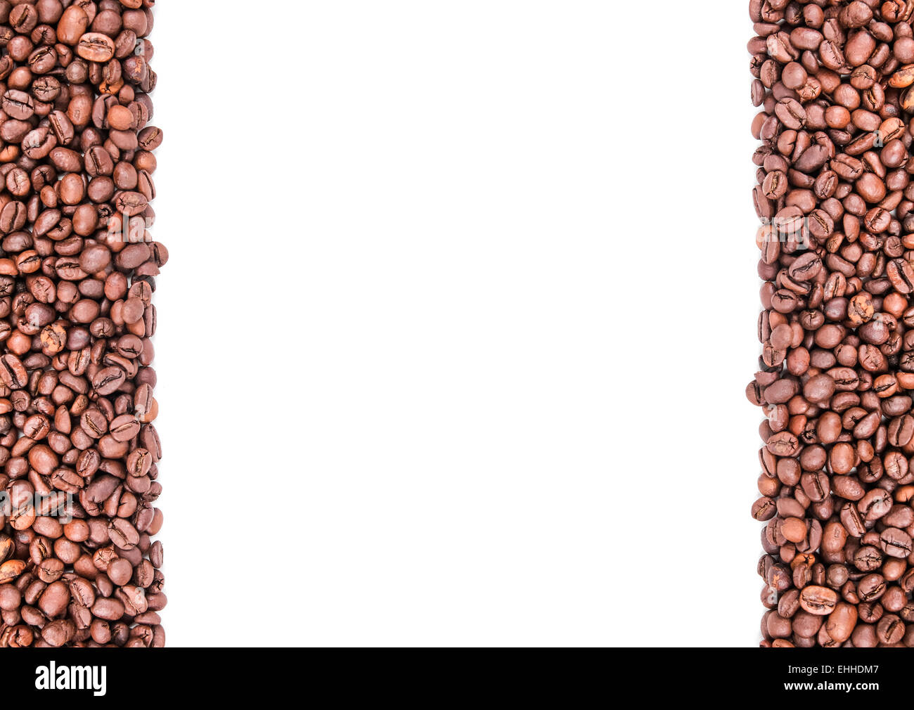 Frame of coffee beans Stock Photo - Alamy