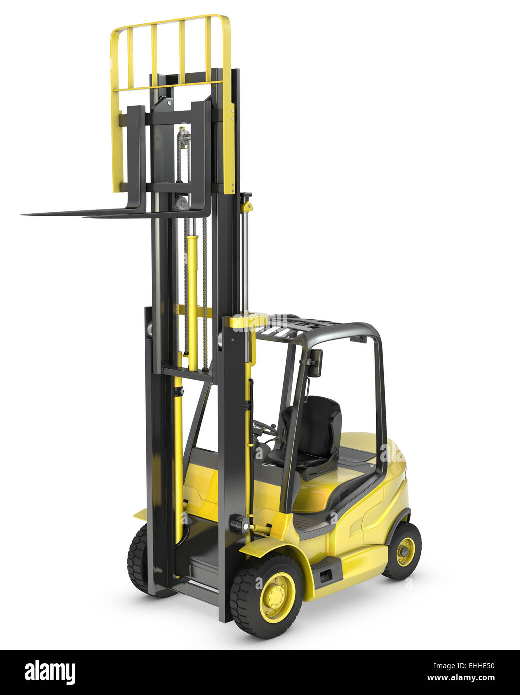 Fork lift truck construction hi-res stock photography and images - Alamy