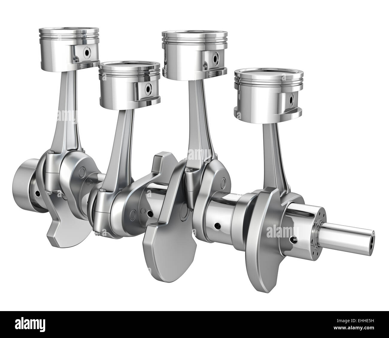 Pistons crankshaft four cylinder hi-res stock photography and images ...