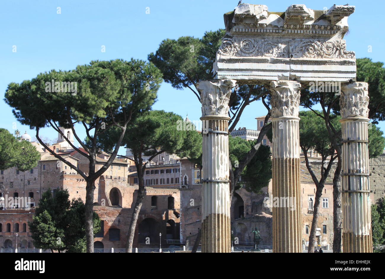 Columns Rome The Four Triumphal Columns Of Rome