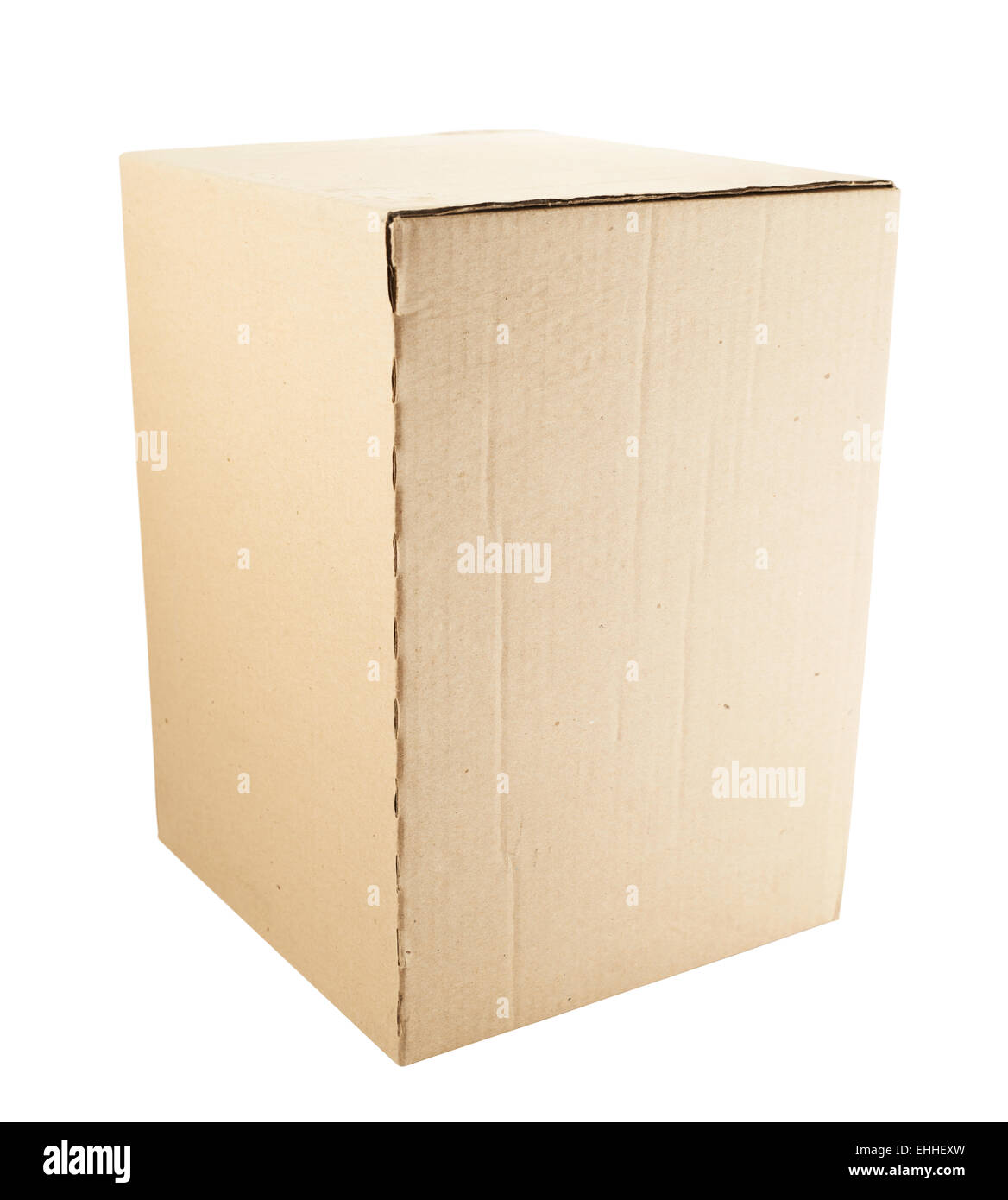 Cardboard box package isolated Stock Photo - Alamy