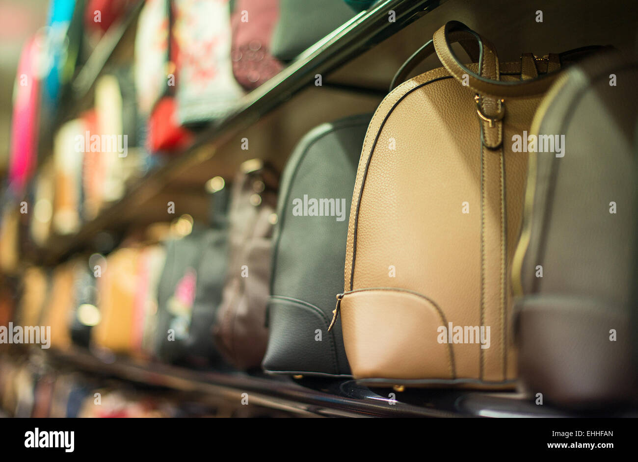 Collection of luxury handbags hi-res stock photography and images - Alamy