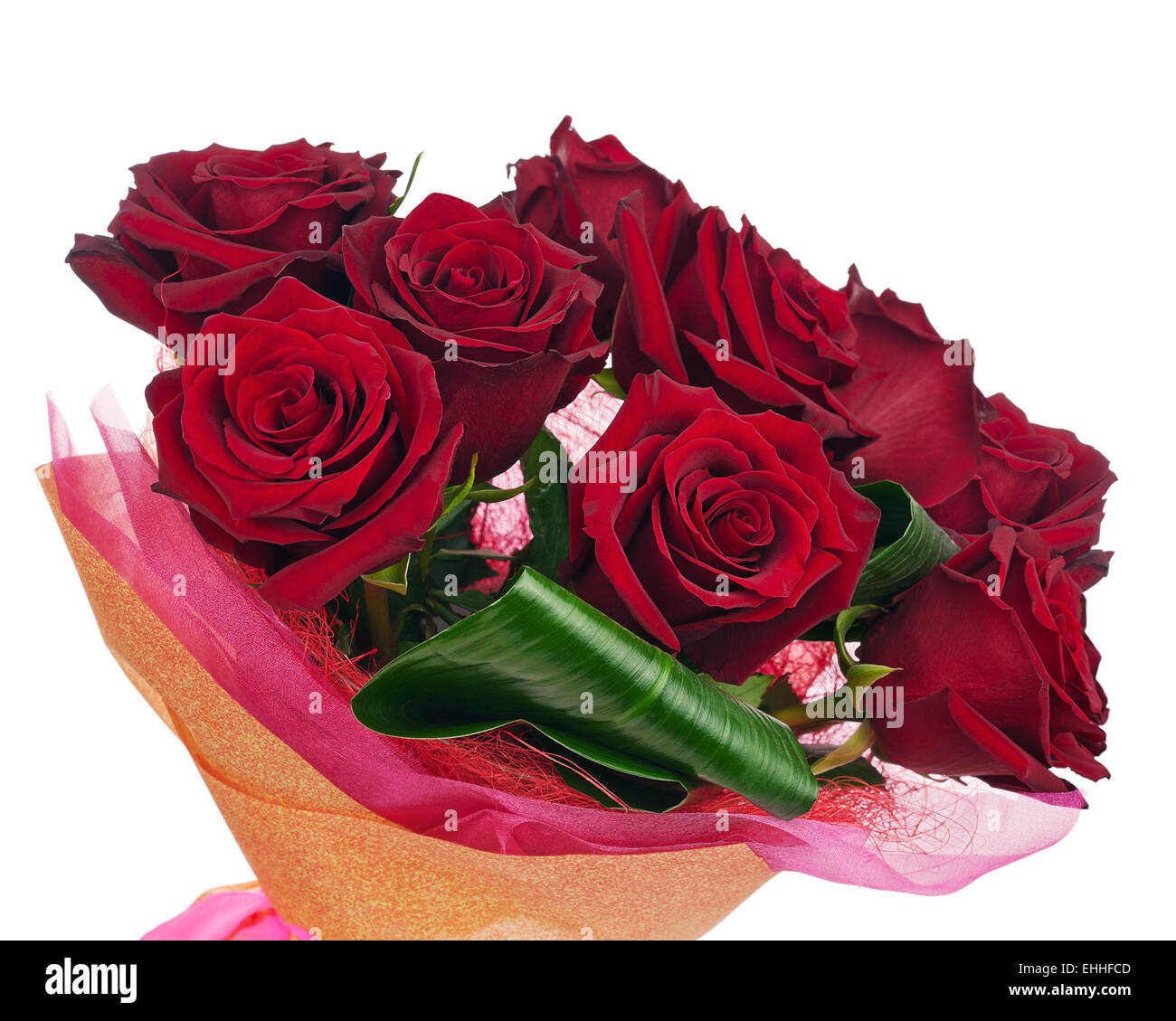 Dark Red Rose Bouquet
