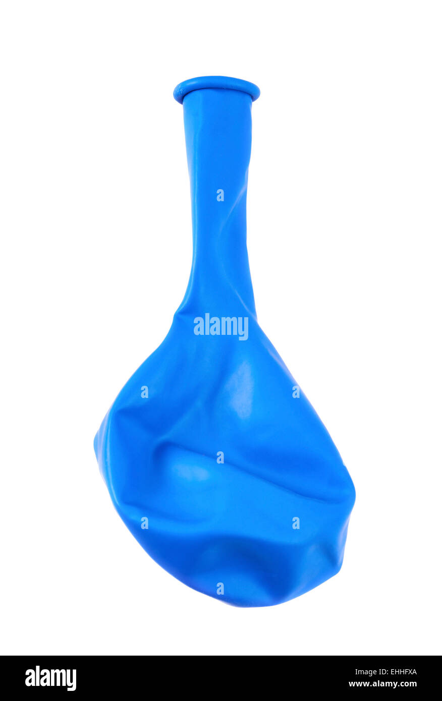 Not inflated balloon isolated Stock Photo - Alamy