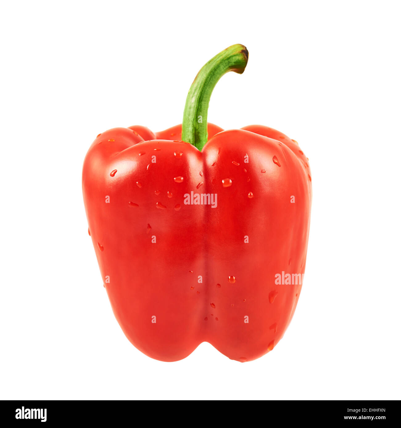 Sweet bell pepper isolated Stock Photo - Alamy