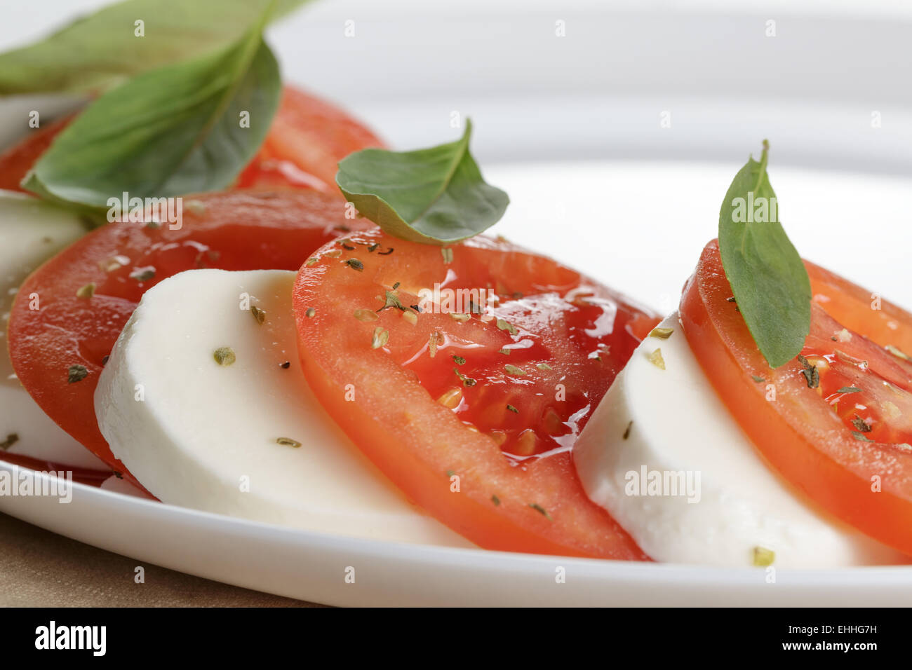 Classic caprese salad hi-res stock photography and images - Alamy