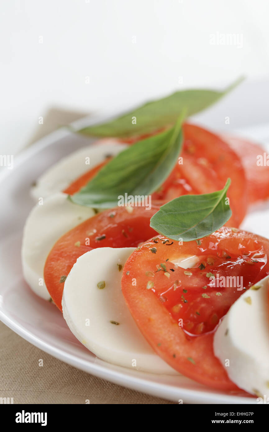 Classic caprese salad hi-res stock photography and images - Alamy