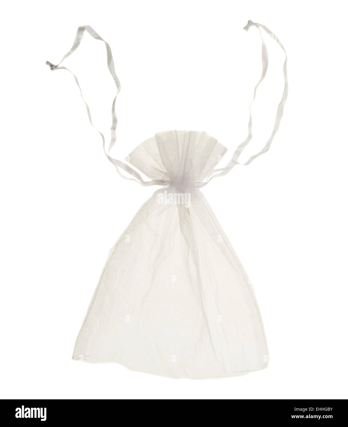 White drawstring bag packaging Cut Out Stock Images & Pictures - Alamy