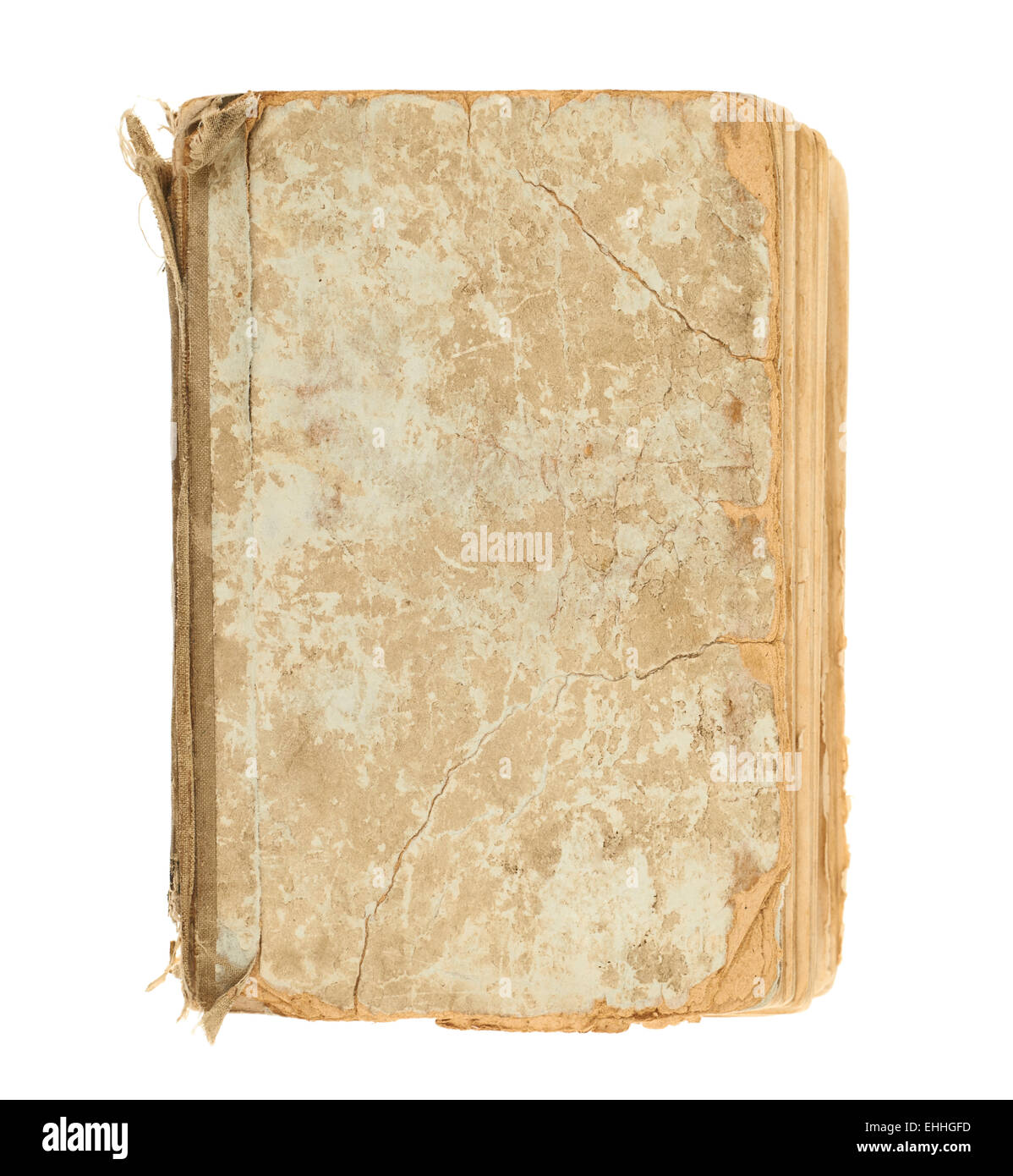 Old decrepit book cover Stock Photo - Alamy