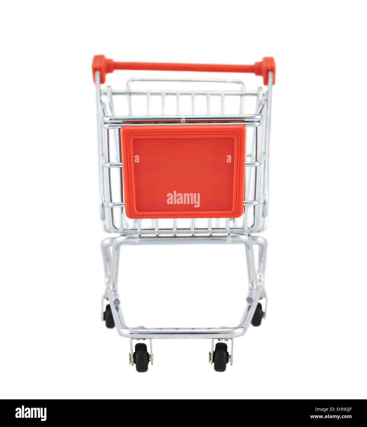 Small shopping cart isolated Stock Photo - Alamy