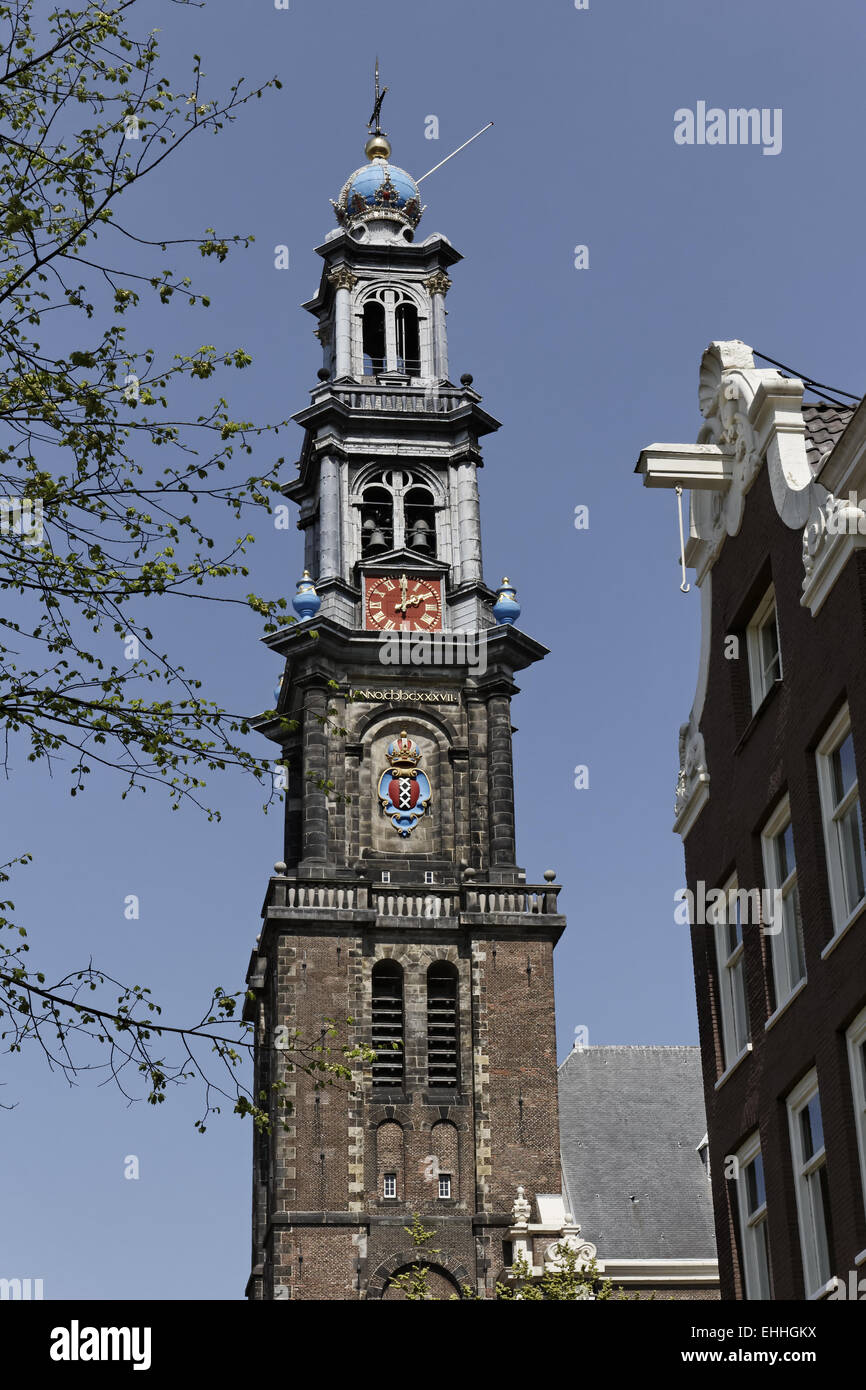 Amsterdam, Western Church (Westerkerk Stock Photo - Alamy