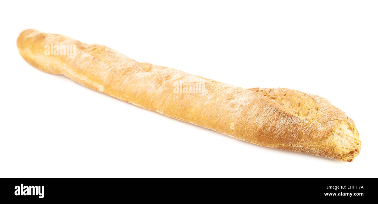Baguette bread isolated Stock Photo - Alamy