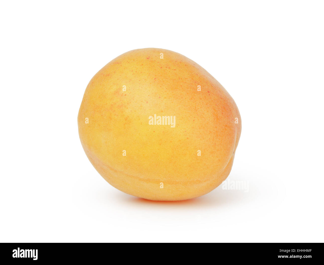 single ripe apricot fruits isolated Stock Photo - Alamy