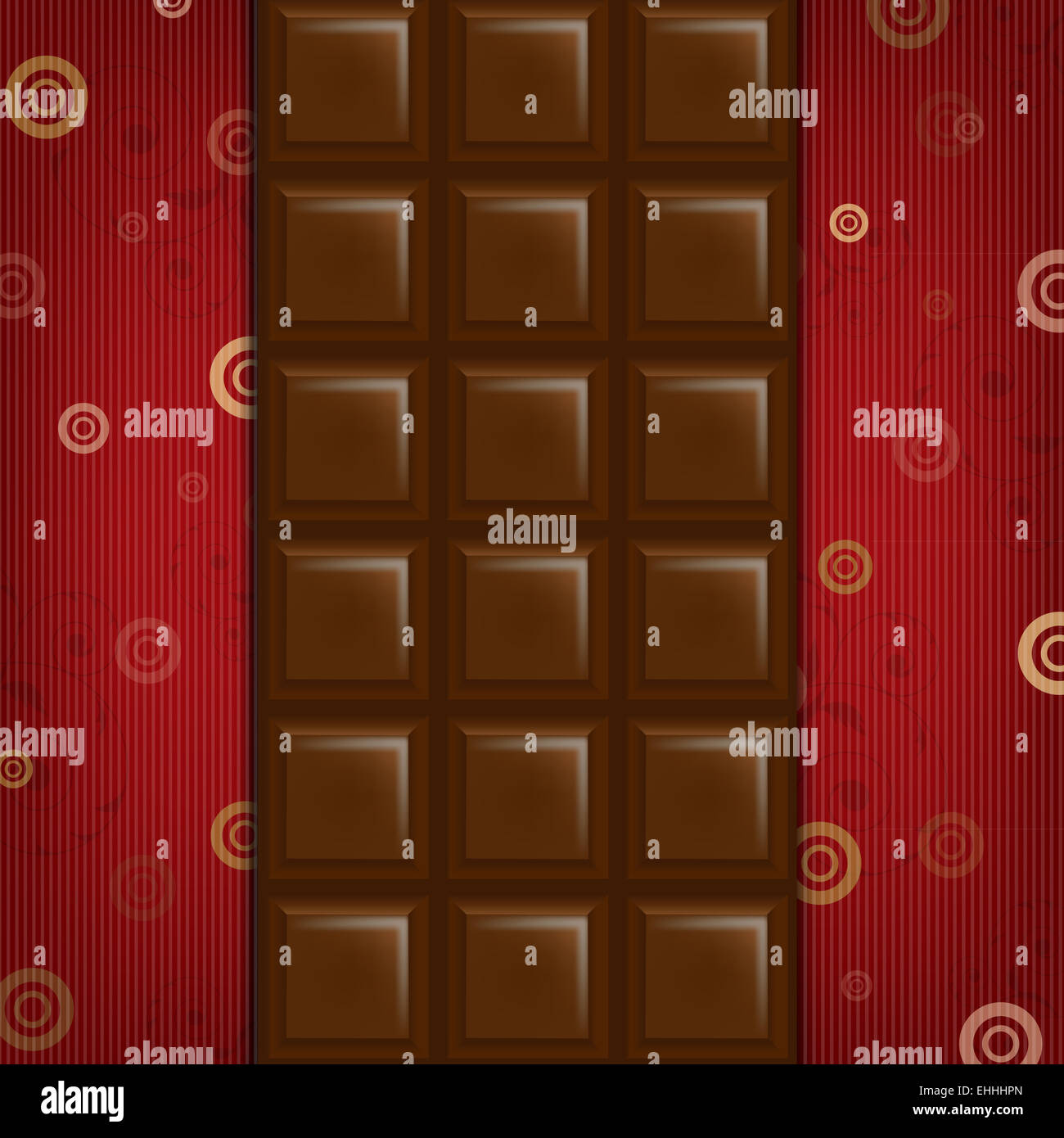 Abstract Background With Chocolate Bar Stock Photo - Alamy