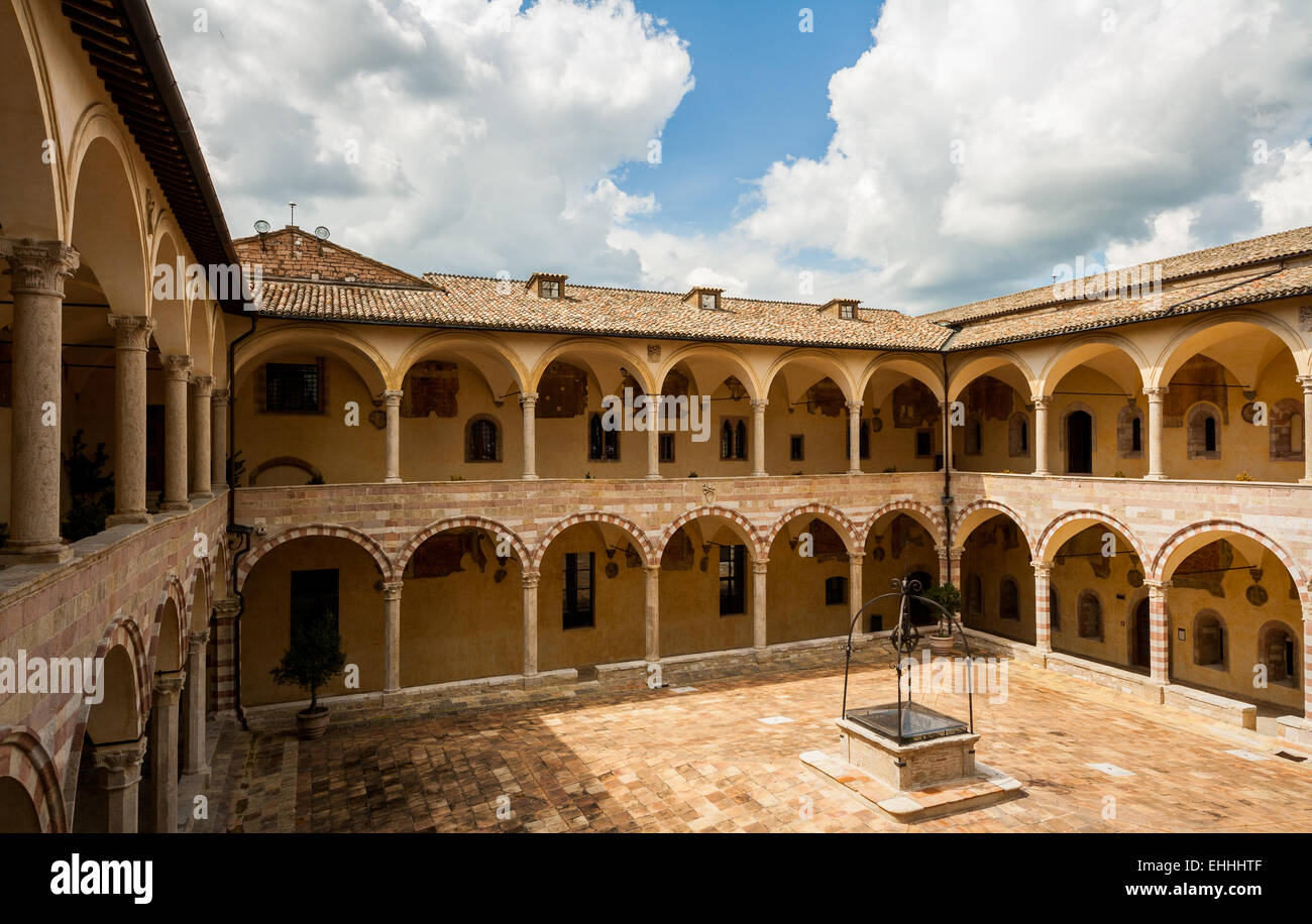 Basilica of St. Francis of Assisi, Assisi, Perugia, Umbria, Italy Stock ...