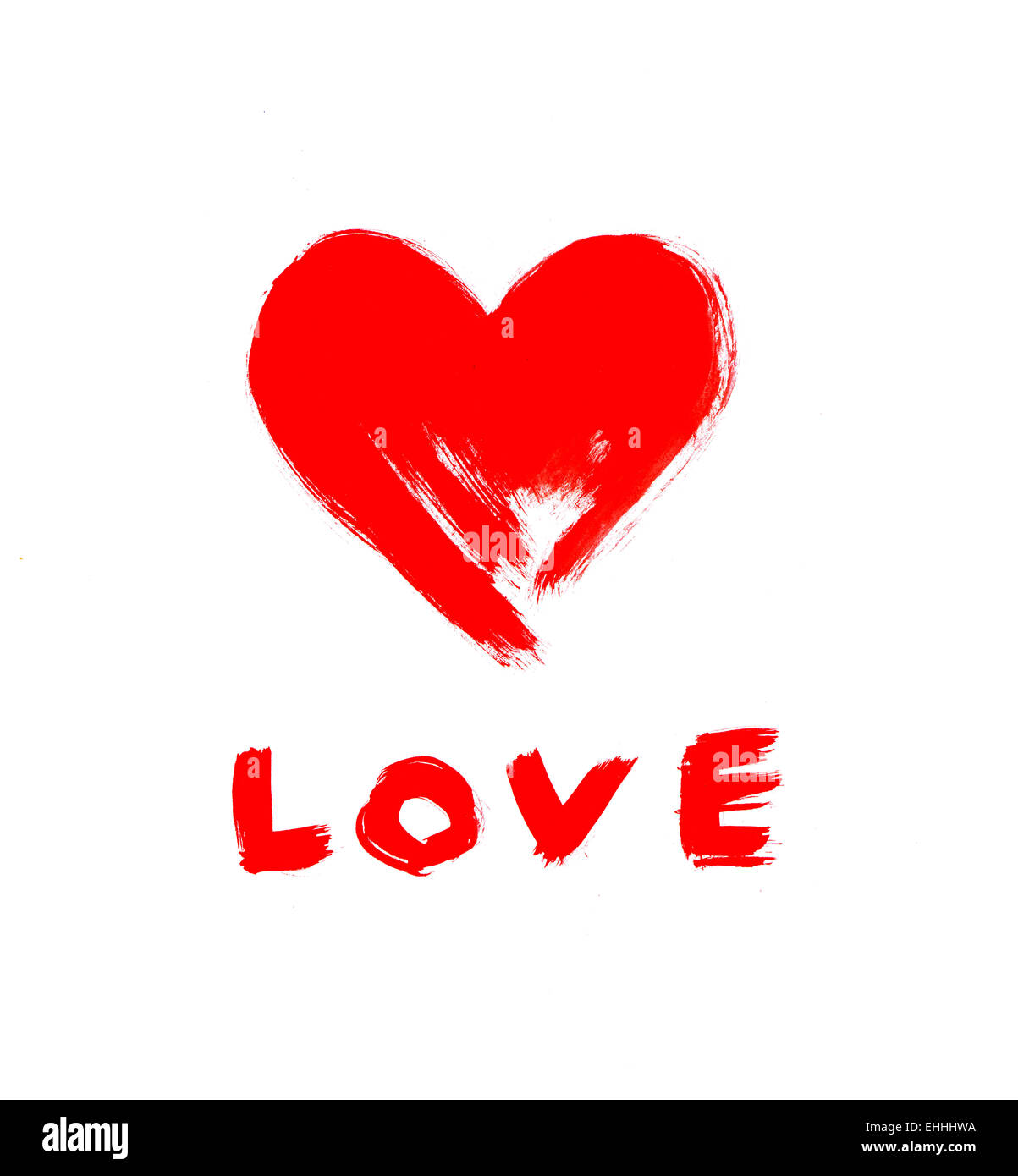 abstract love symbol Stock Photo - Alamy