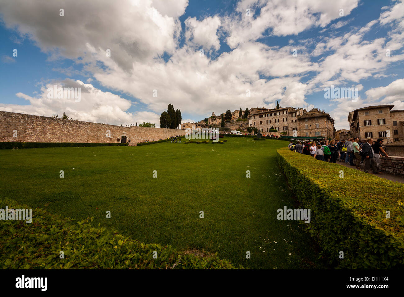Basilica of St. Francis of Assisi, Assisi, Perugia, Umbria, Italy Stock ...