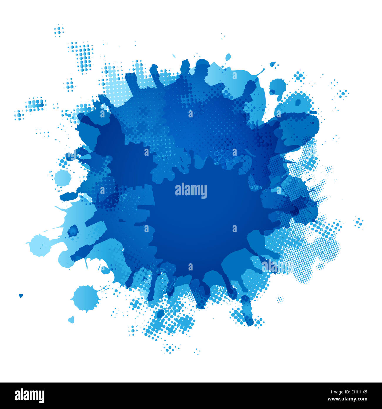Blue blob hi-res stock photography and images - Alamy