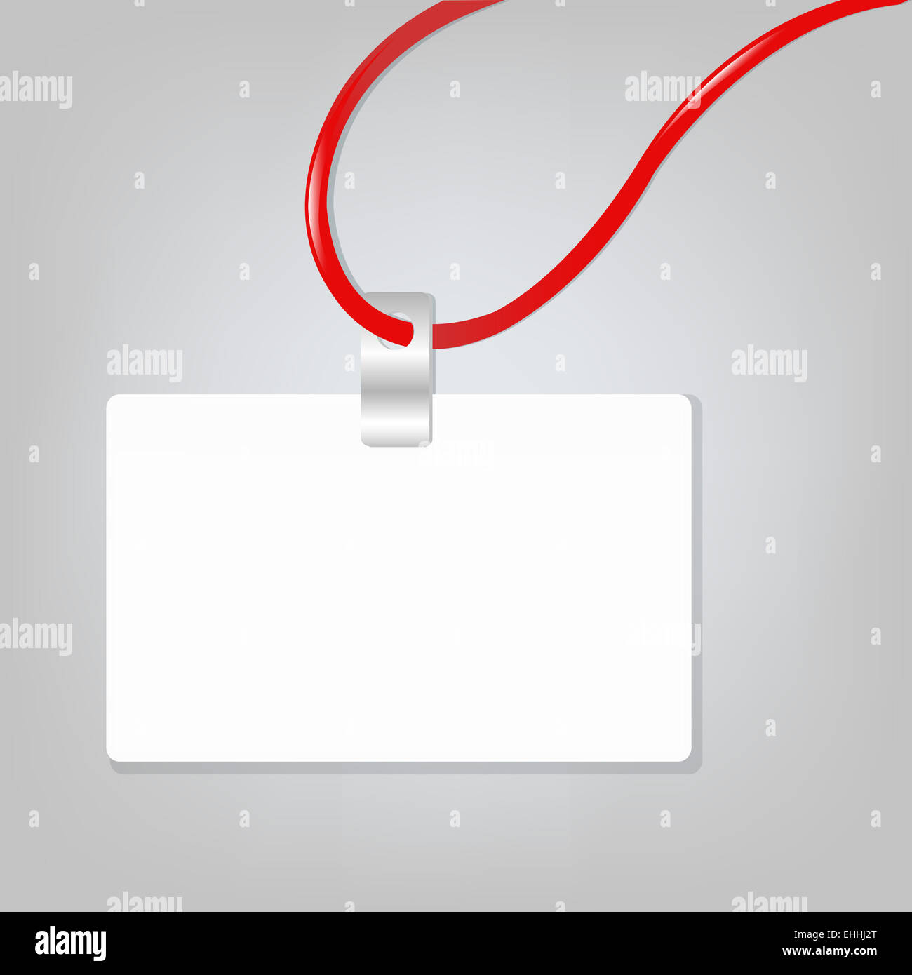 Blank name badge hi-res stock photography and images - Alamy