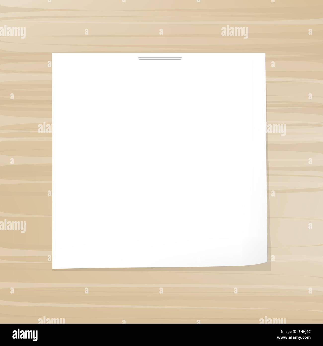 Blank Note Paper Stock Photo - Alamy